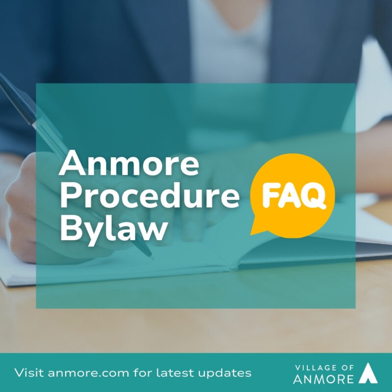 Updates to Proposed Anmore Procedure Bylaw - Village of Anmore